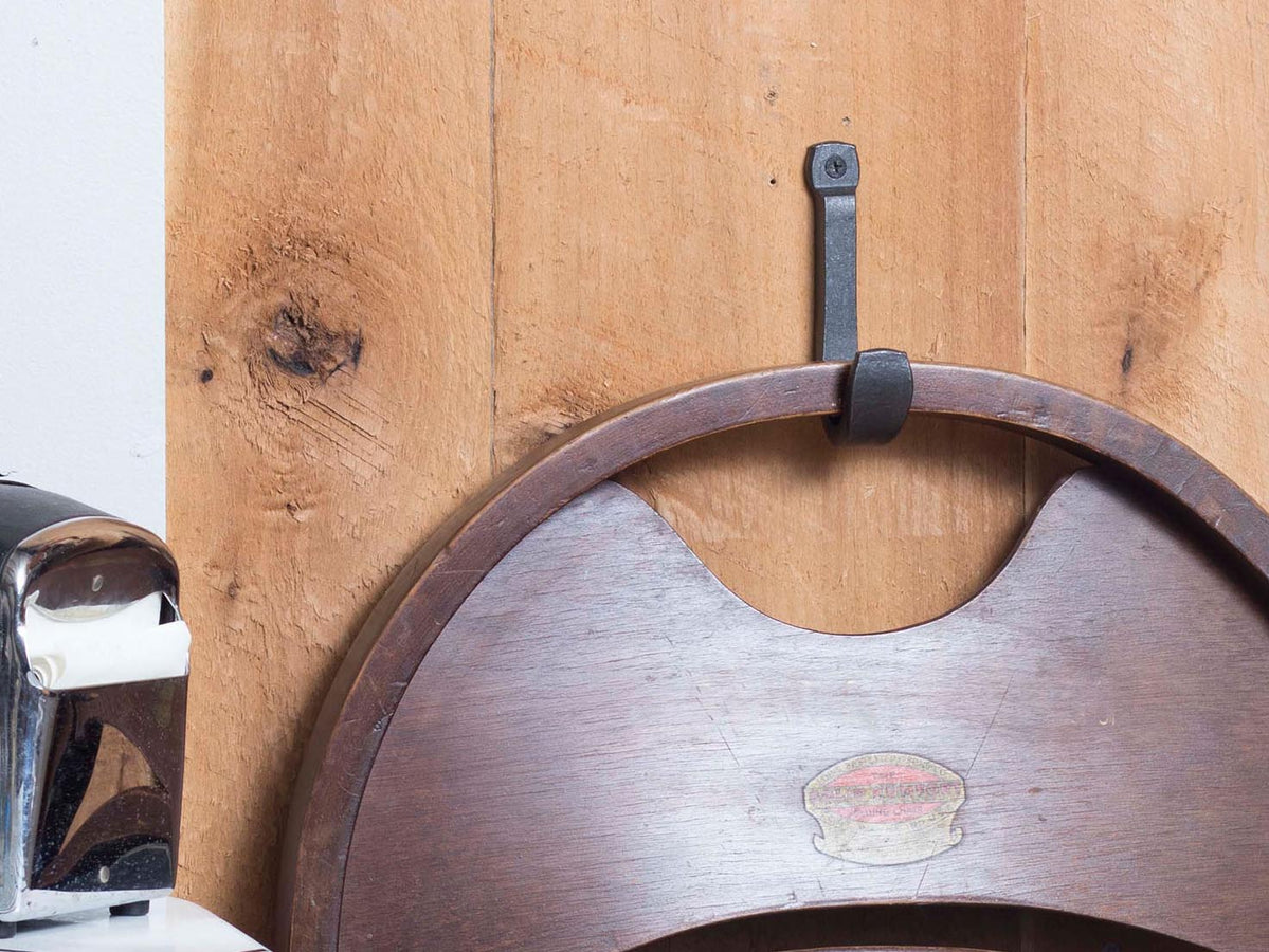 Metal Wall Hook | Simple, Strong, Handmade | EH Forge - Echo Hill Forge