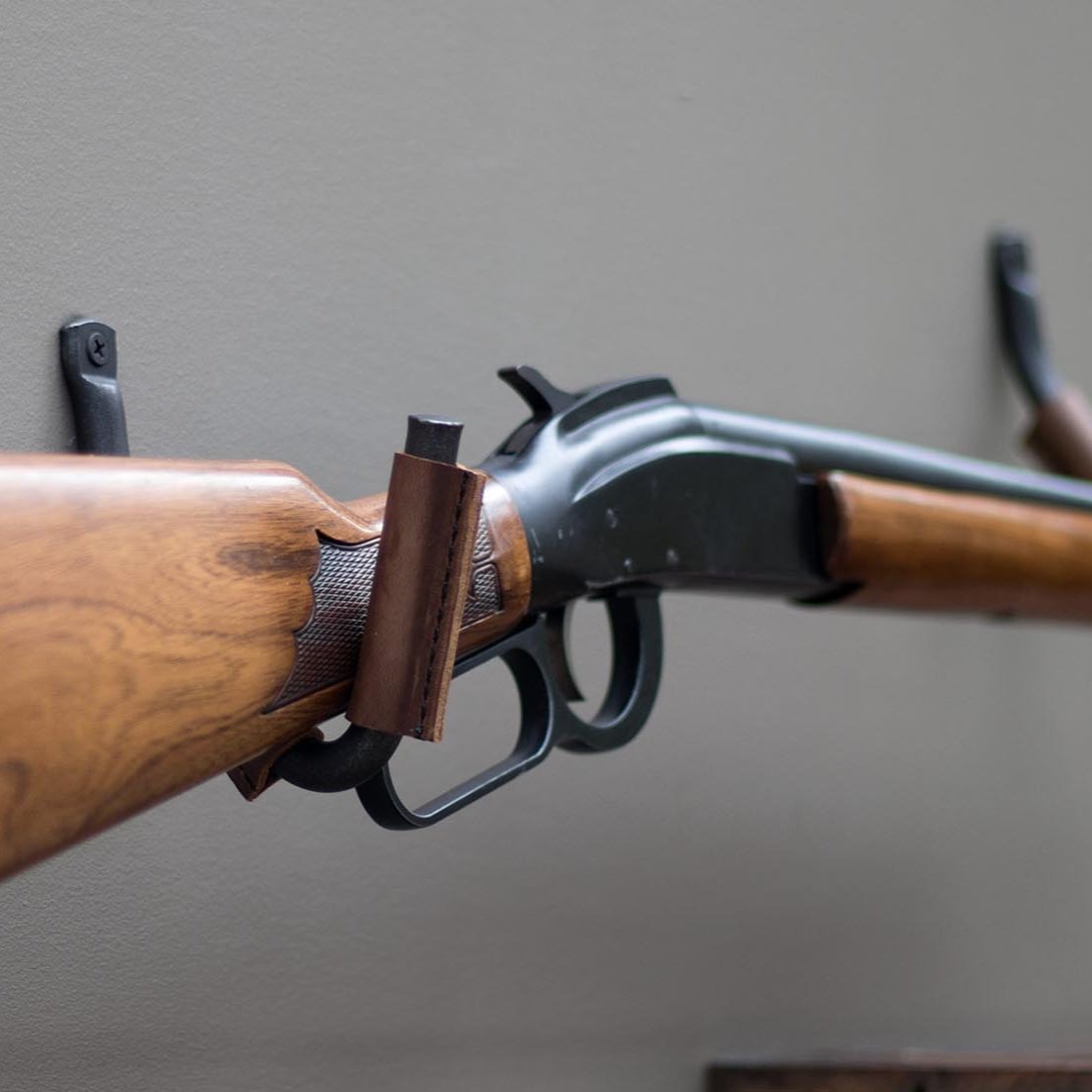 Handmade Wall Mount Gun Rack | Rifle, Shotgun or Pistol - Echo Hill Forge