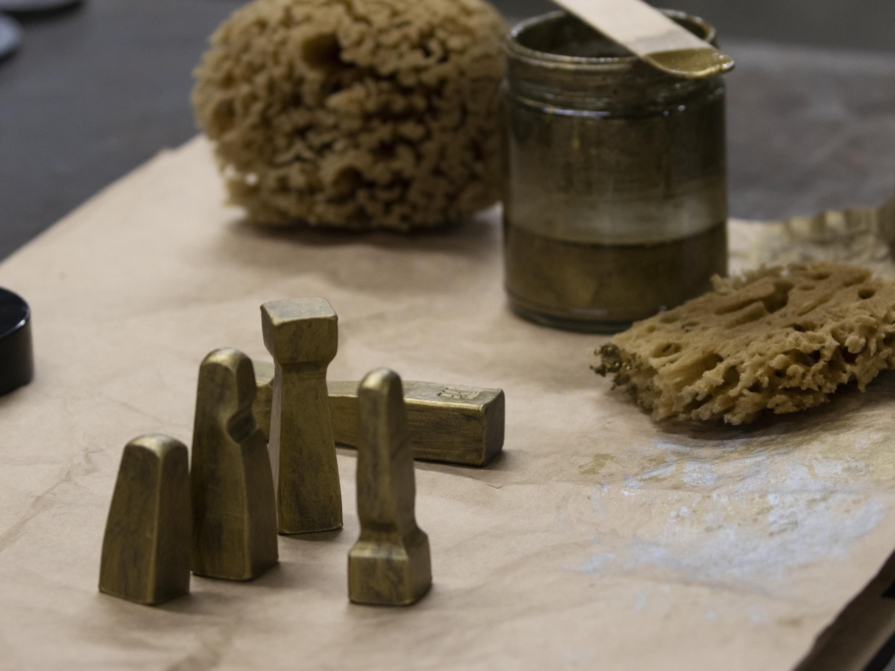 Handmade Chess Set | Unique, Abstract Pieces | EH Forge - Echo Hill Forge