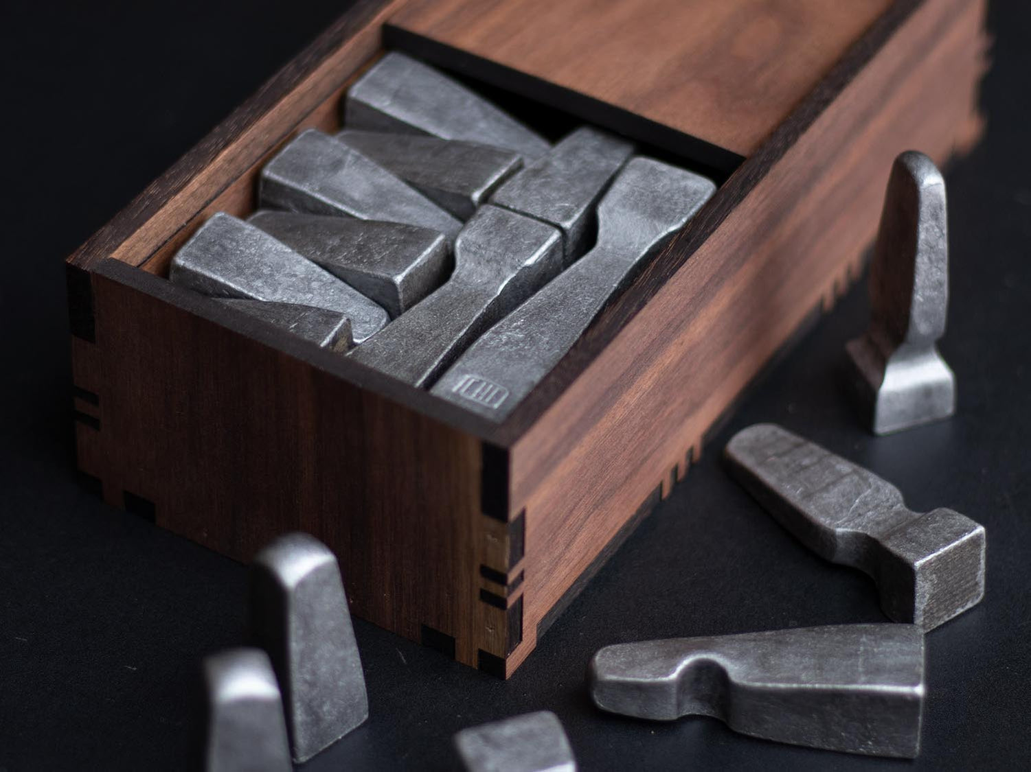 Handmade Chess Set | Unique, Abstract Pieces | EH Forge - Echo Hill Forge