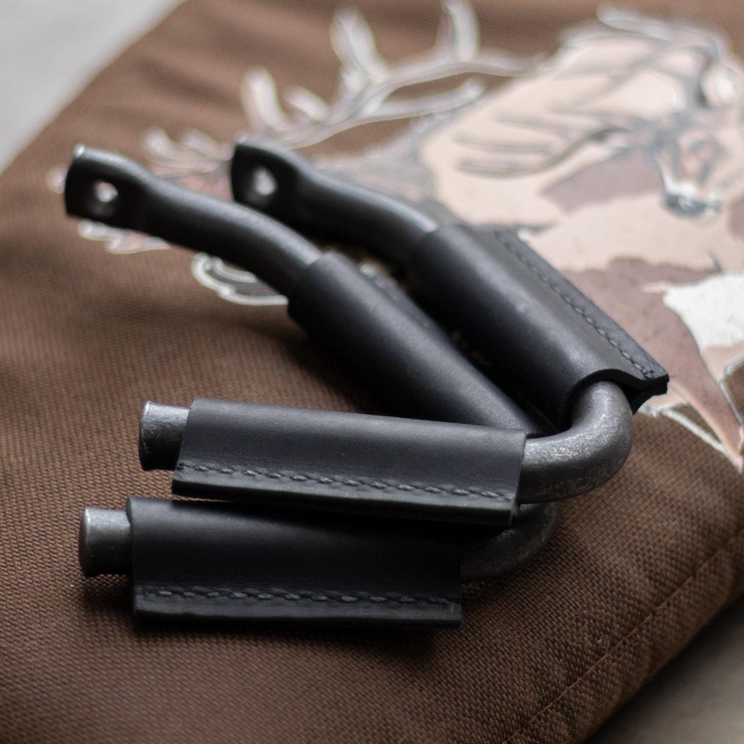 Handmade Wall Mount Gun Rack | Rifle, Shotgun or Pistol - Echo Hill Forge