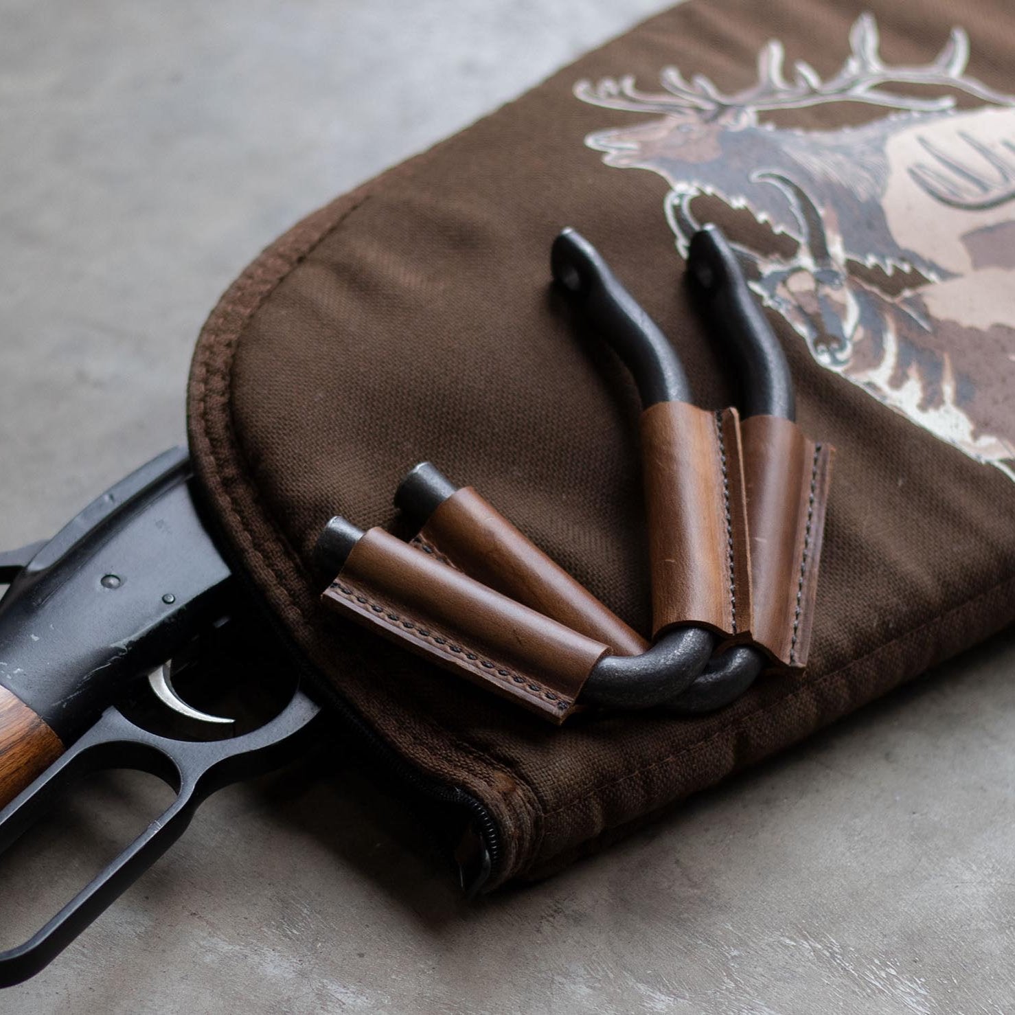 Handmade Wall Mount Gun Rack | Rifle, Shotgun or Pistol - Echo Hill Forge